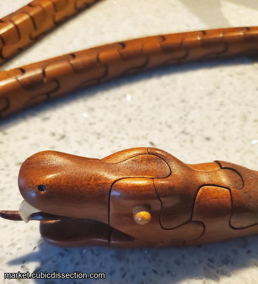 8 Foot Monster Snake Puzzle! Rare!