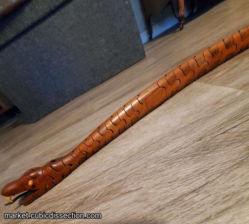 8 Foot Monster Snake Puzzle! Rare!