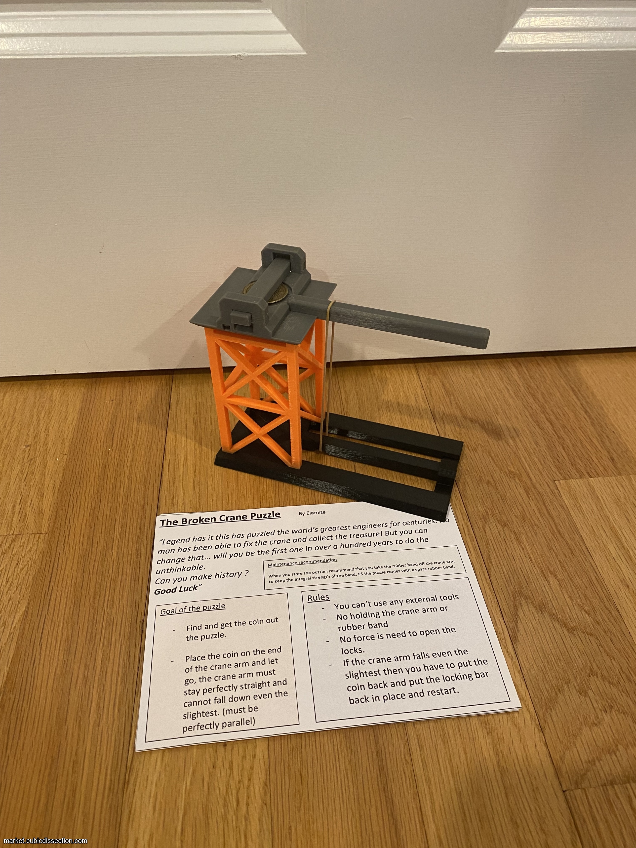 Broken Crane SD Puzzle