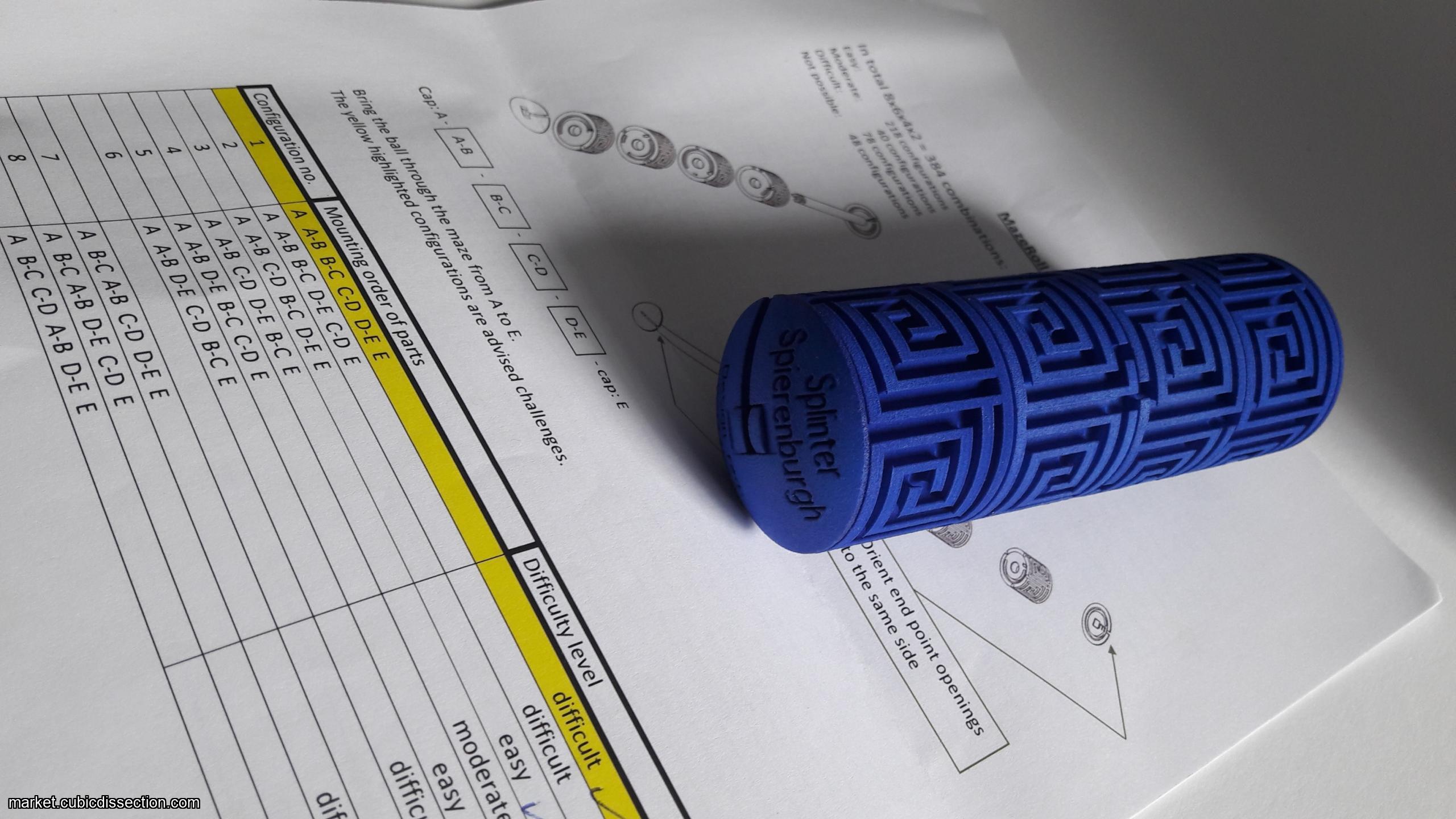 MAZE ROLL - Splinter Spierenburgh